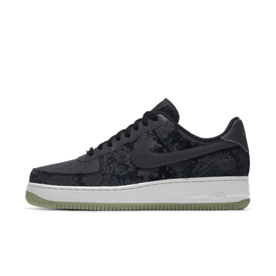 Nike Air Force 1 Low FM Change By Brandon 'Stix' Salaam-Bailey Custom Shoe - Black Nike Air Force 1 Low FM Change By Brandon 'Stix' Salaam-Bailey Custom Shoe - Black