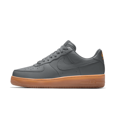Nike Air Force 1 Low By You Custom Women's Shoe - Grey