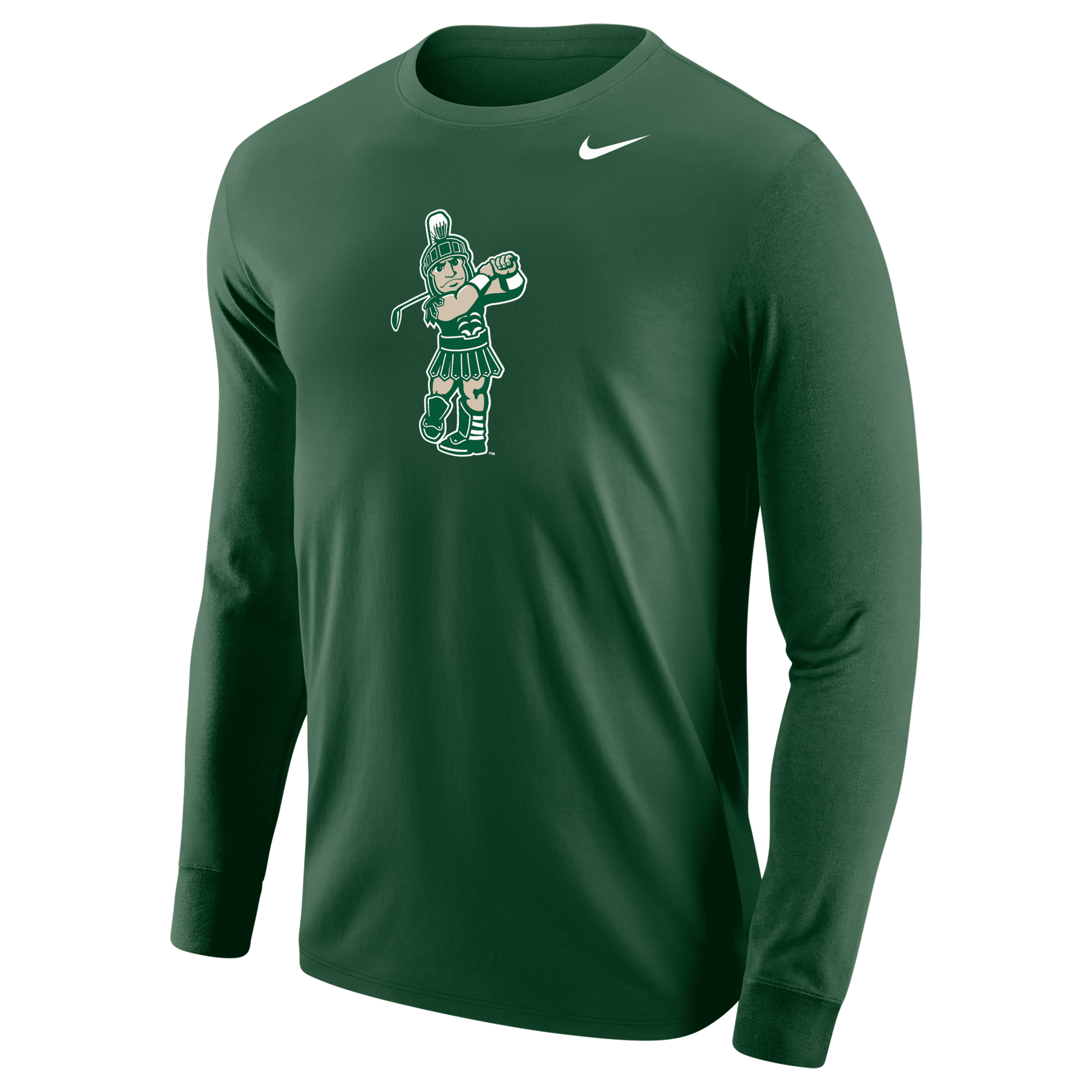 Nike Michigan State Men's College Golf Long-sleeve T-shirt In Green ...
