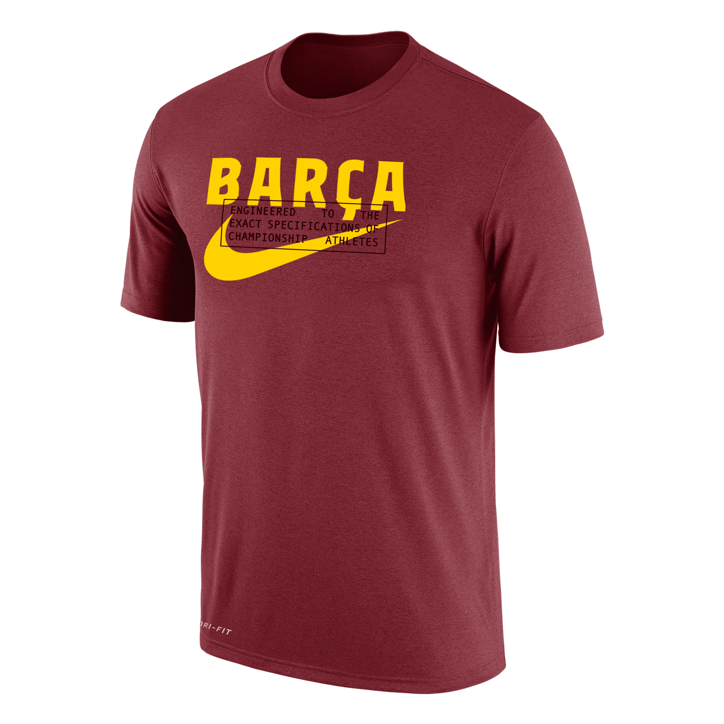 Nike Fc Barcelona Men's Dri-fit Soccer T-shirt In Red | ModeSens