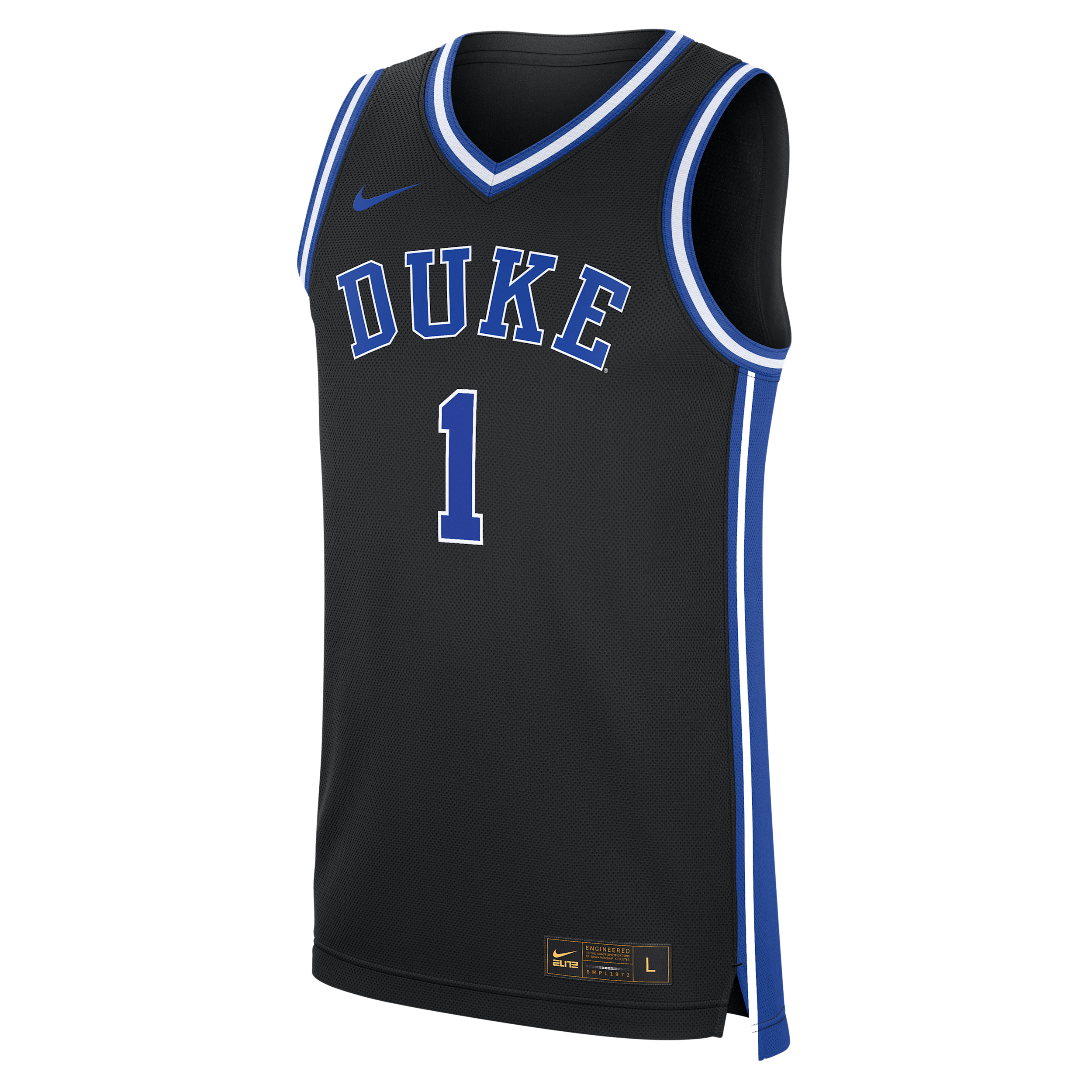 Nike Duke Blue Devils Replica Men's College Basketball Jersey In Black ...