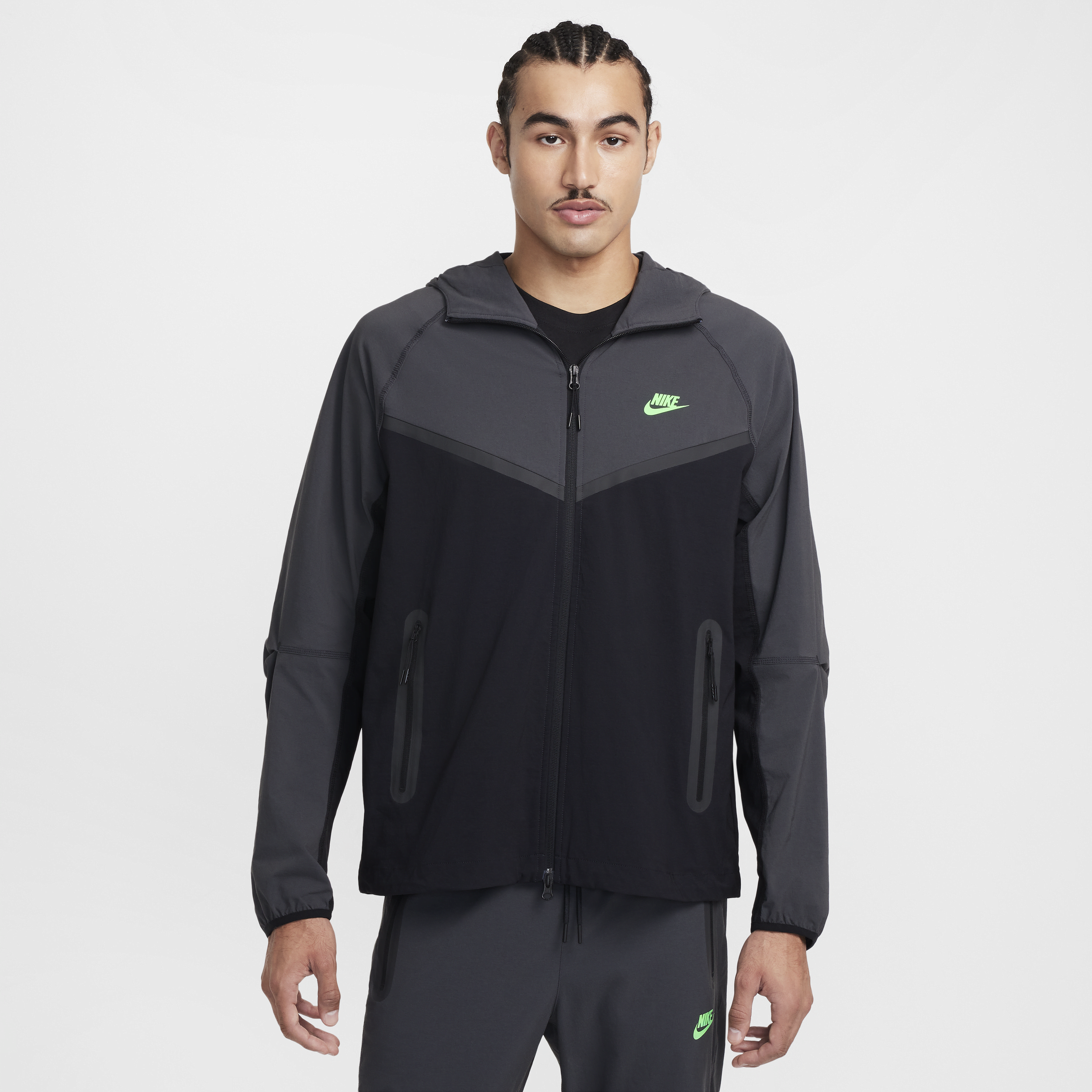 Nike Men's Tech Woven Jacket In Black | ModeSens