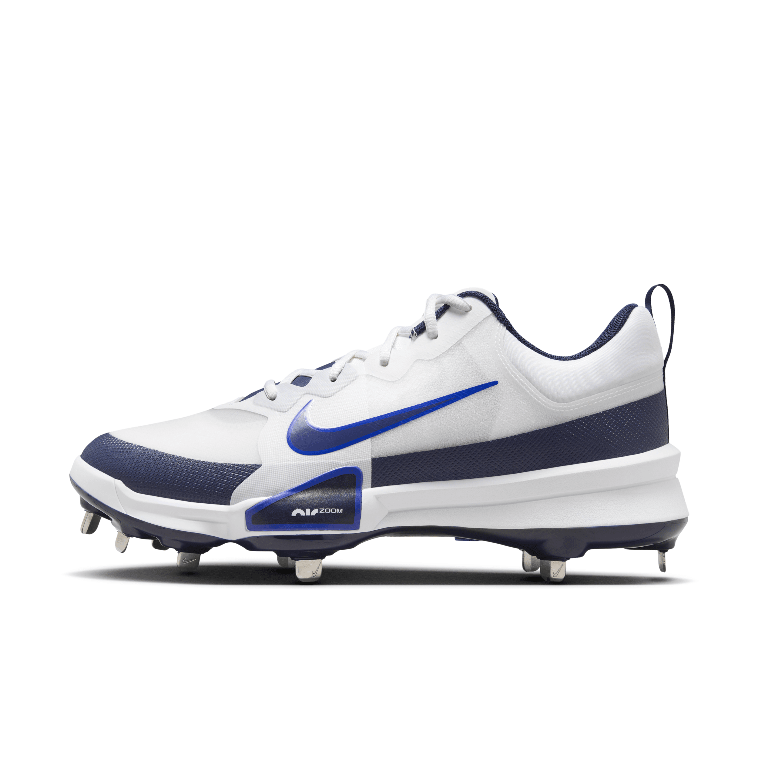 Nike Men's Force Zoom Trout 9 Pro Baseball Cleats In White | ModeSens