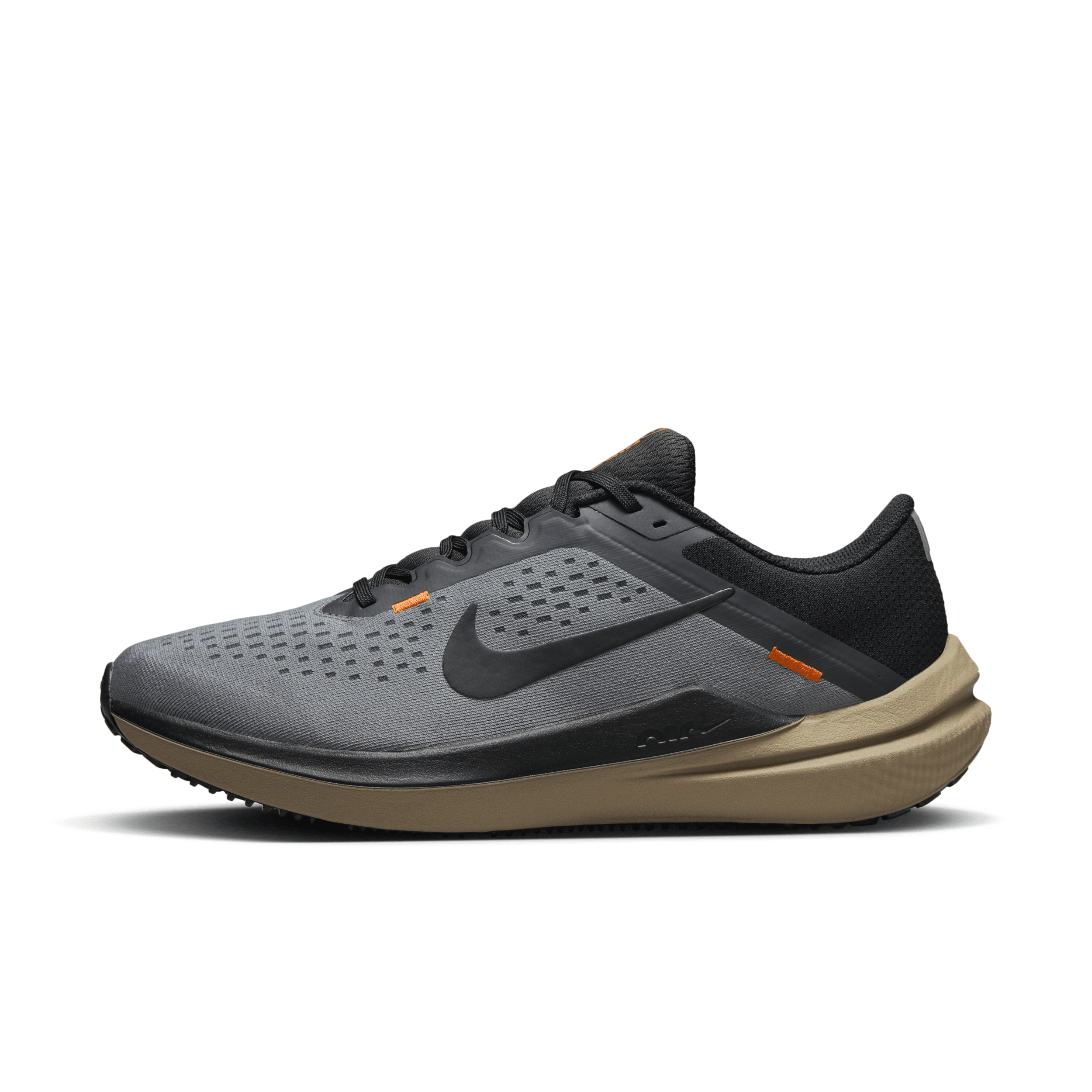 Nike Men's Air Winflo 10 Road Running Shoes In Grey | ModeSens