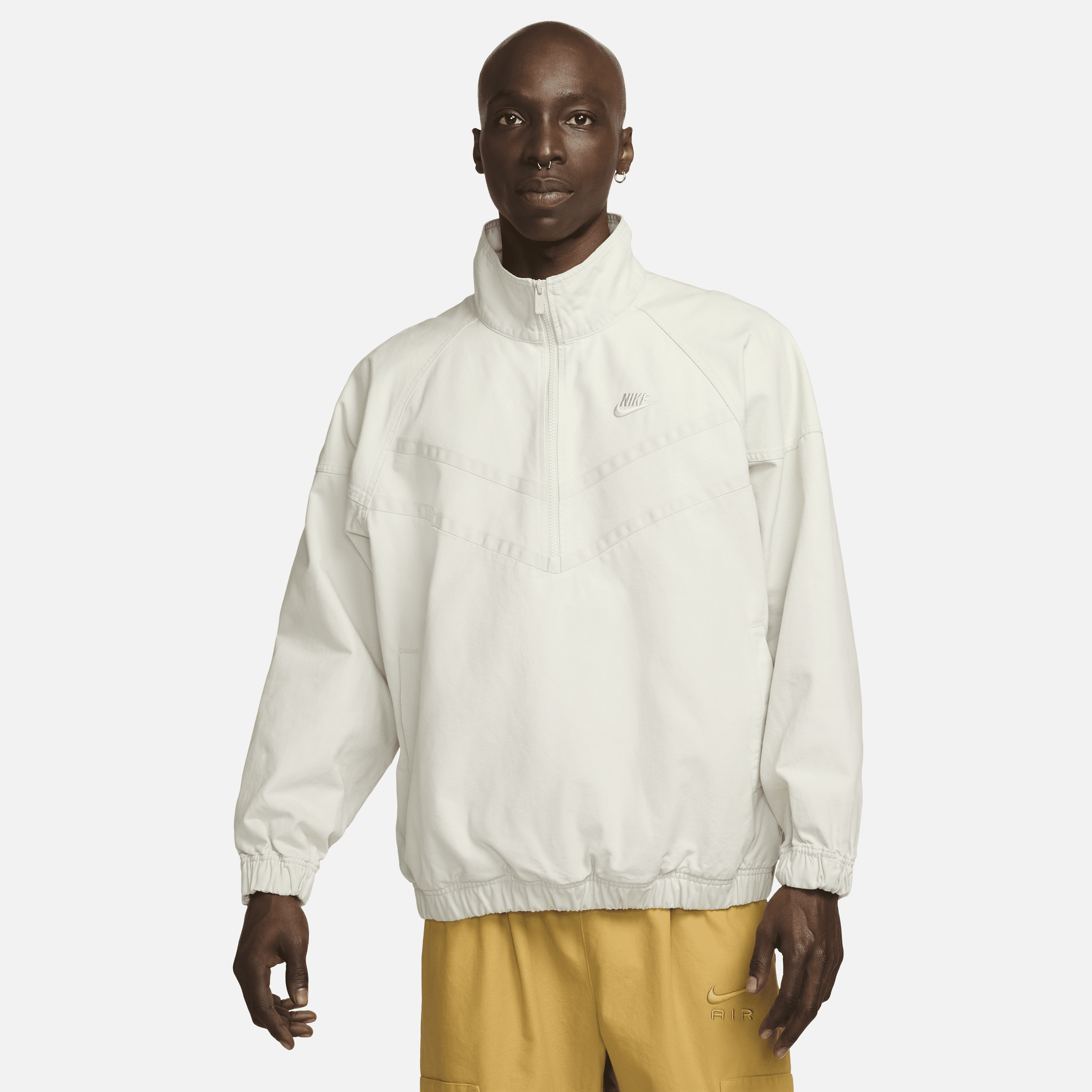 Nike Windrunner Men's Canvas Jacket - Grey | The Hoxton Trend