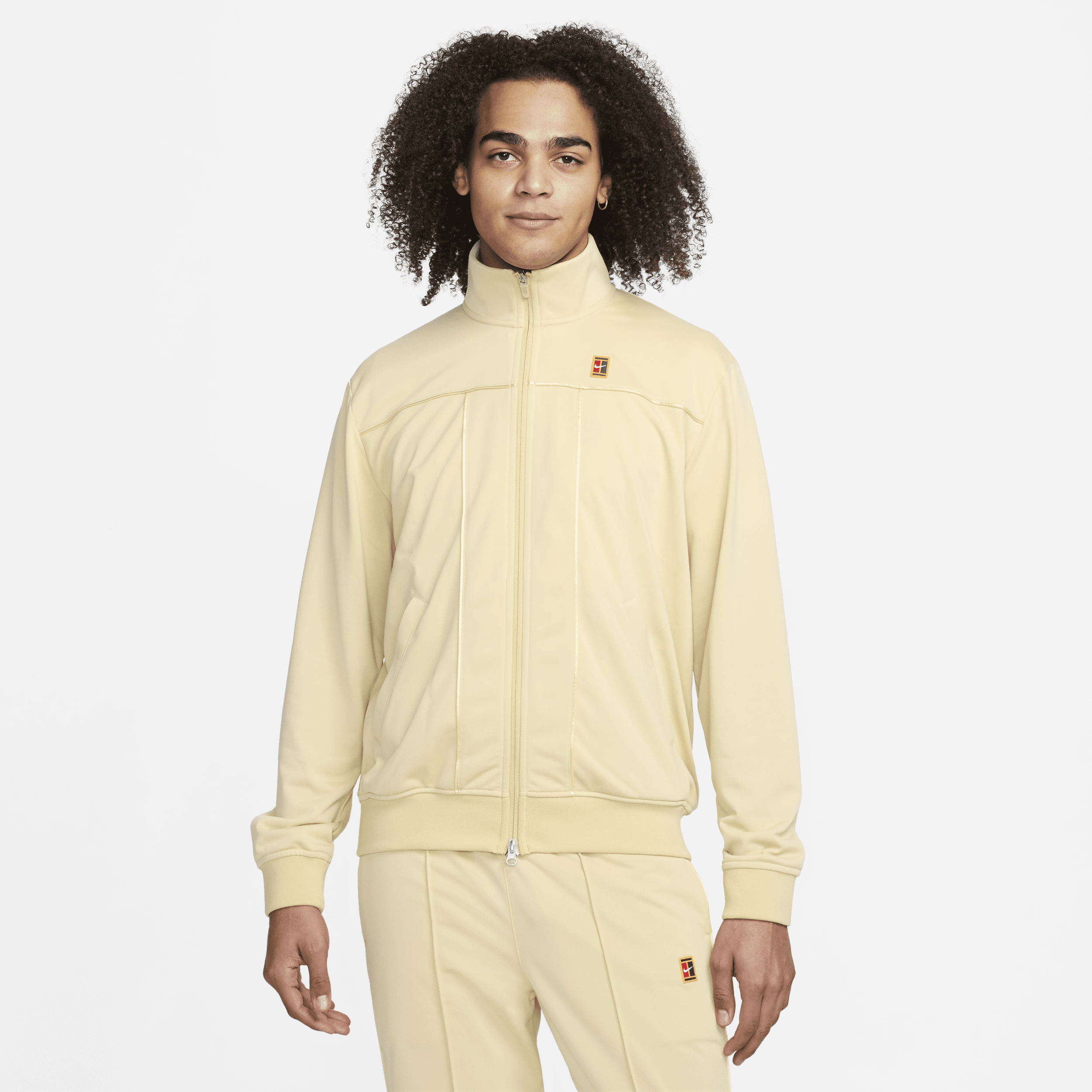 NikeCourt Men's Tennis Jacket - Brown | The Hoxton Trend