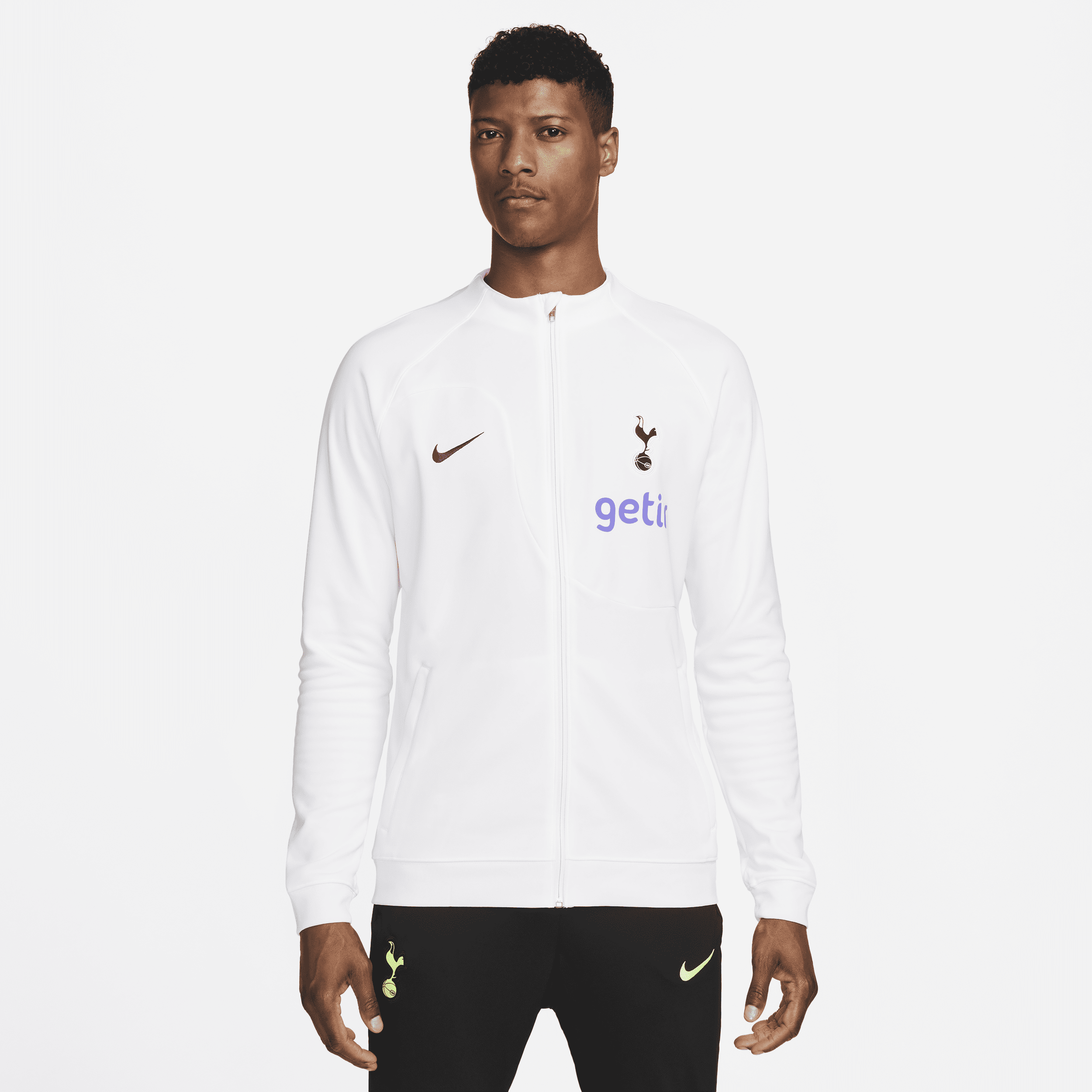 Tottenham Hotspur Academy Pro Men's Nike Football Jacket - White | The ...