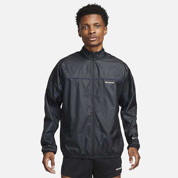 Hooded Running Track Jackets. Nike IE