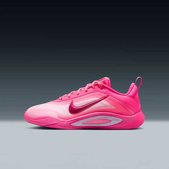 pink-basketball-shoes-nike