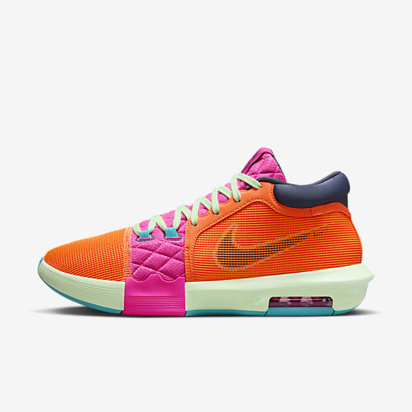Naranja LeBron James. Nike MX