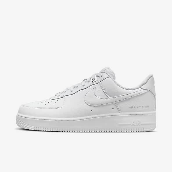 Men's White Air Force 1 Shoes. Nike IN