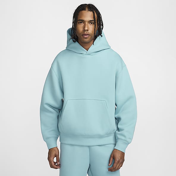 Men's Blue Tech Fleece Hoodies & Sweatshirts. Nike IE