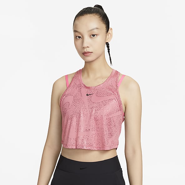 Pink Tank Tops. Nike IN