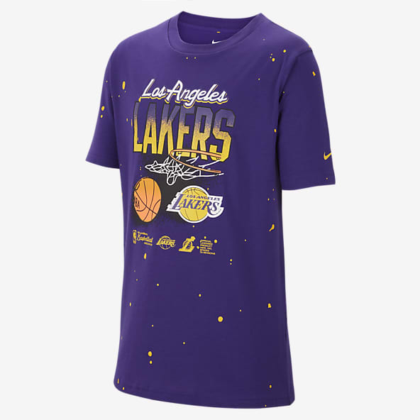 Chłopcy Los Angeles Lakers Koszulki i t-shirty. Nike PL