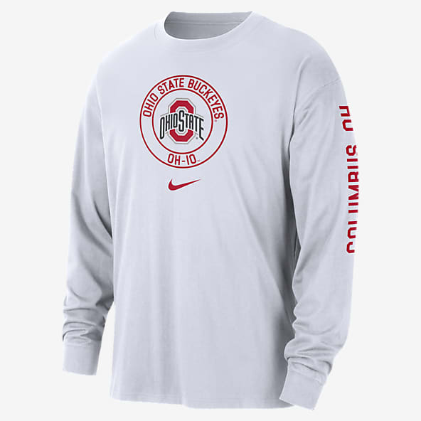 Ohio State Buckeyes Manga larga Ropa. Nike US