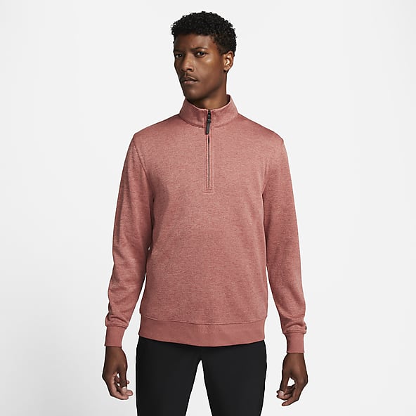Red Golf Long Sleeve Shirts. Nike GB