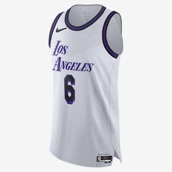 Los Angeles Lakers NBA Mouwloze tops en tanktops. Nike BE