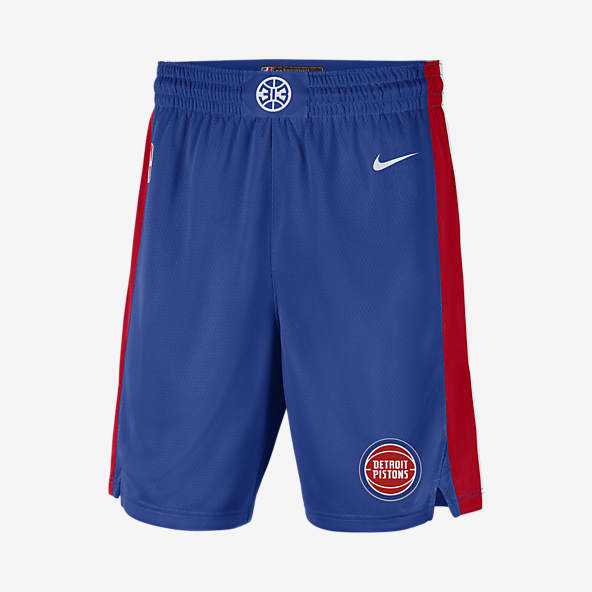 Promotions Pistons de Détroit Shorts. Nike FR