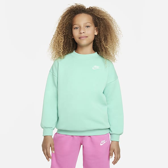 Girls Green Sweatshirts. Nike.com