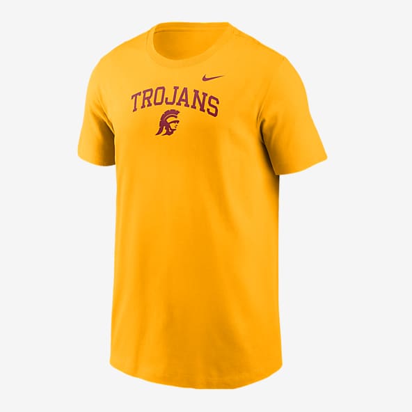 Yellow USC Trojans Graphic Tees. Nike.com