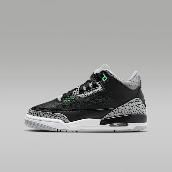 大童 (7 至 15 歲) 男童 Jordan 3。Nike TW