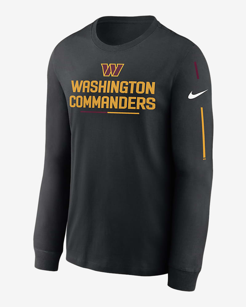 Nike Team Slogan (NFL Washington Commanders) - NKAC00A9E-0YK