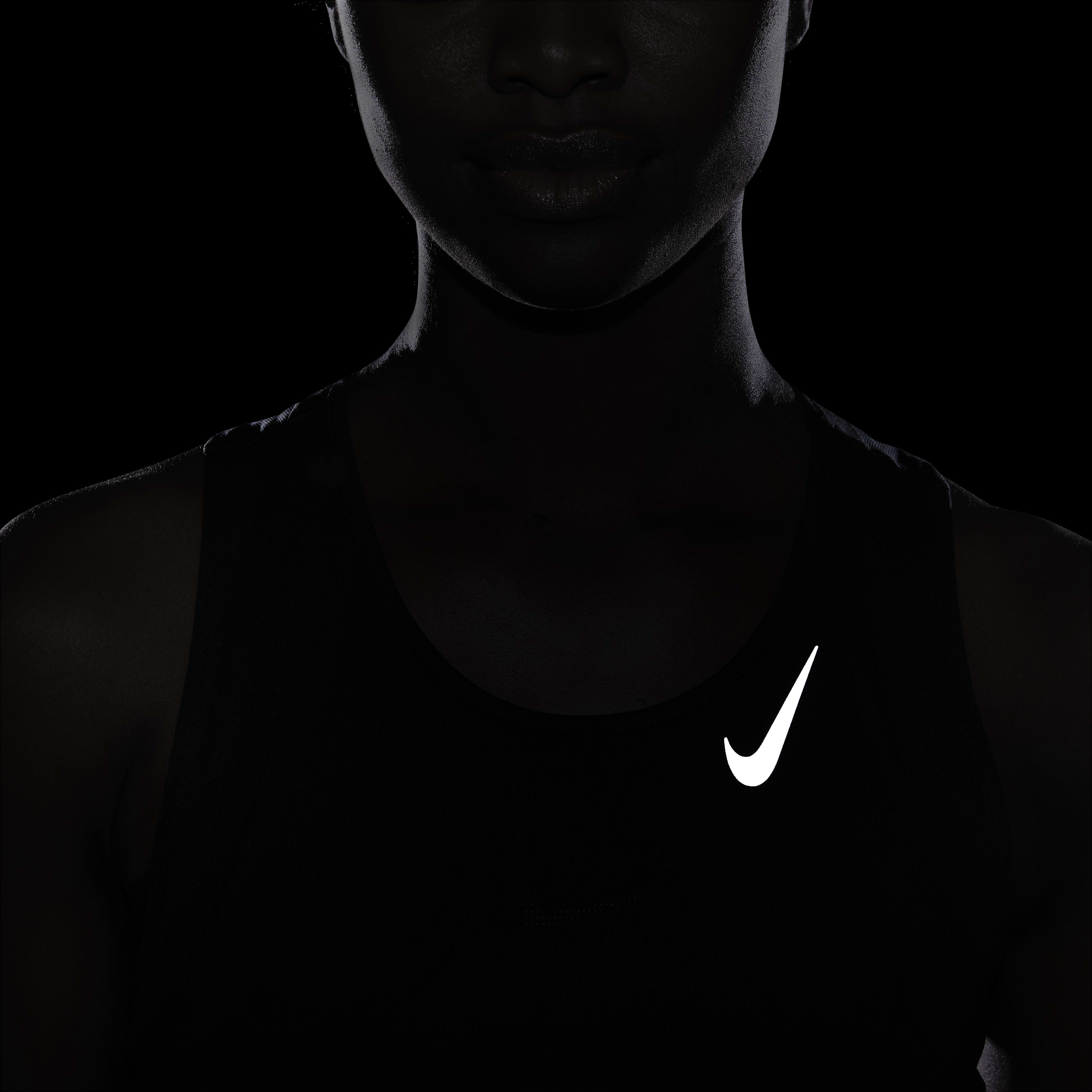Nike Dri-FIT Race Women's Cropped Running Tank | King's Cross