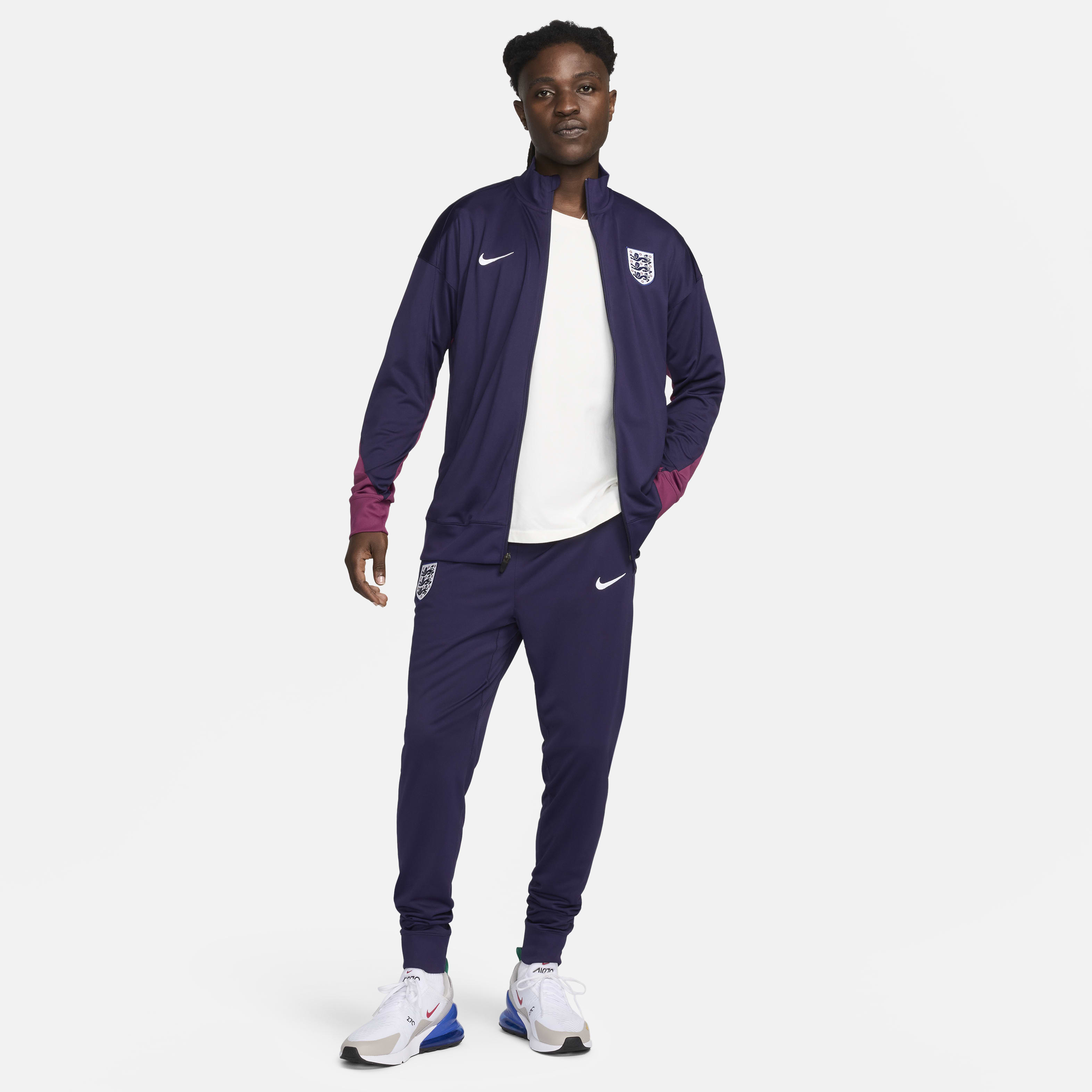 Nike England Strike Men's Nike Dri-FIT Football Knit Tracksuit | King's ...