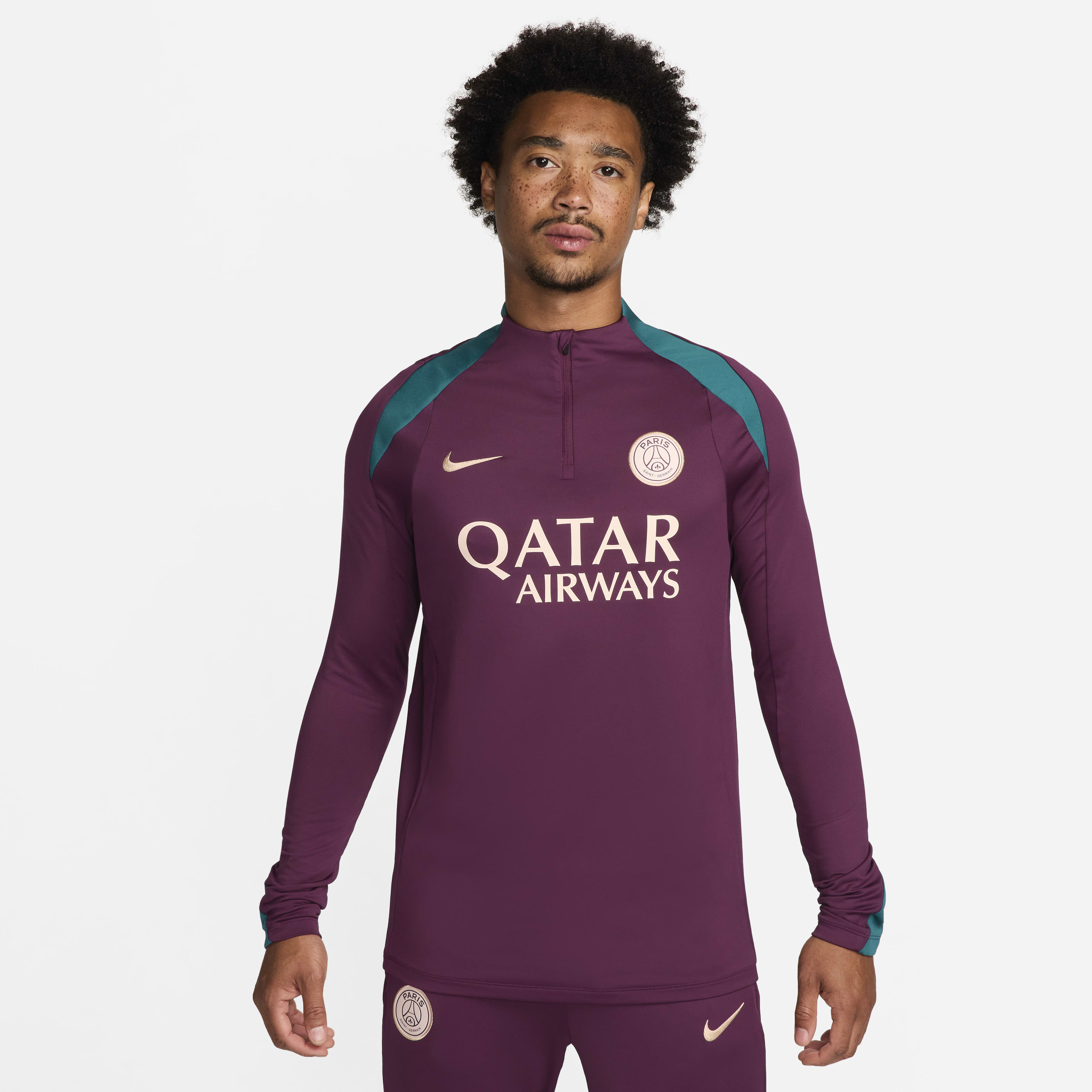Nike Paris Saint-Germain Strike Men's Nike Dri-FIT Football Drill Top ...