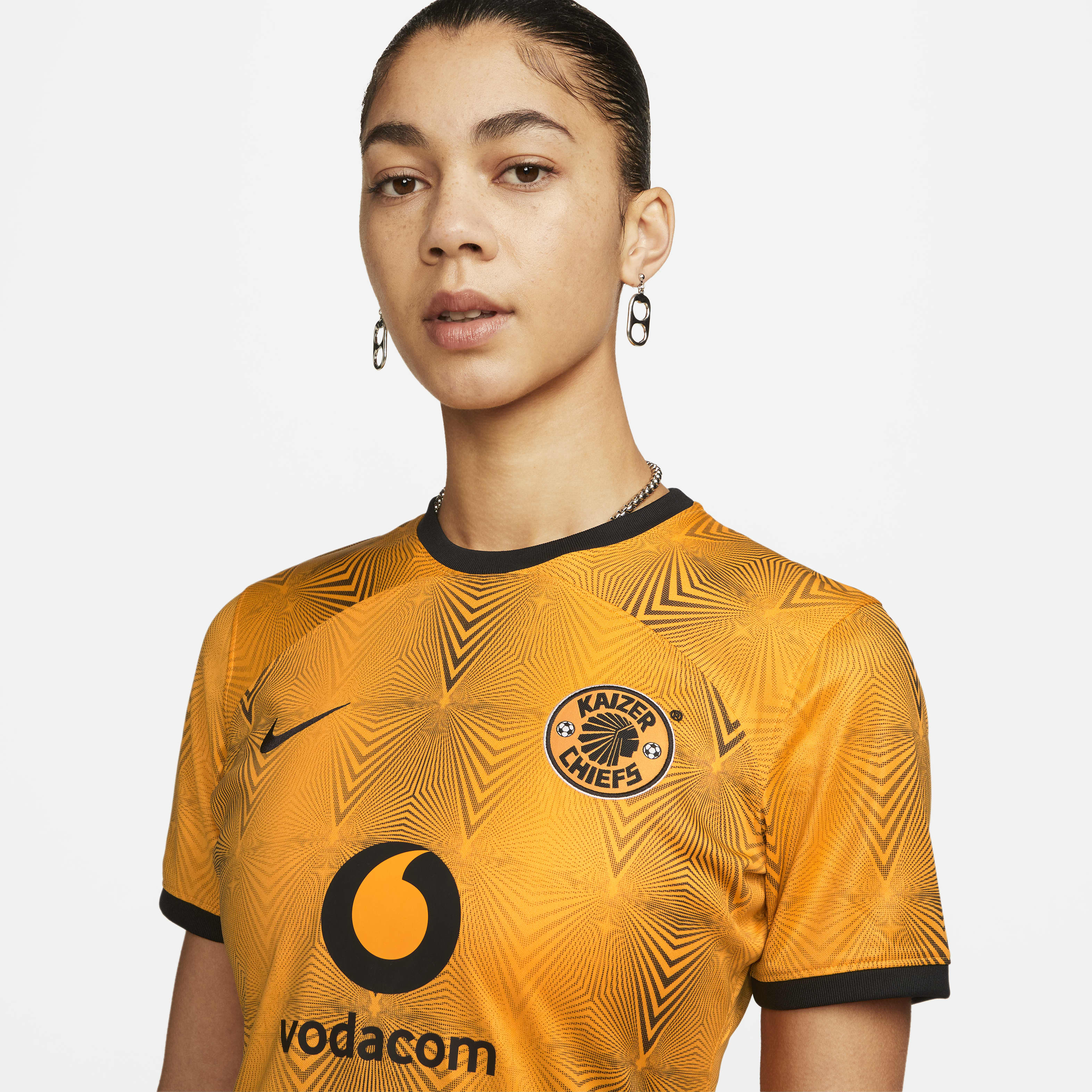 Nike Kaizer Chiefs F.C. 2022/23 Stadium Home Women's Nike Dri-FIT ...