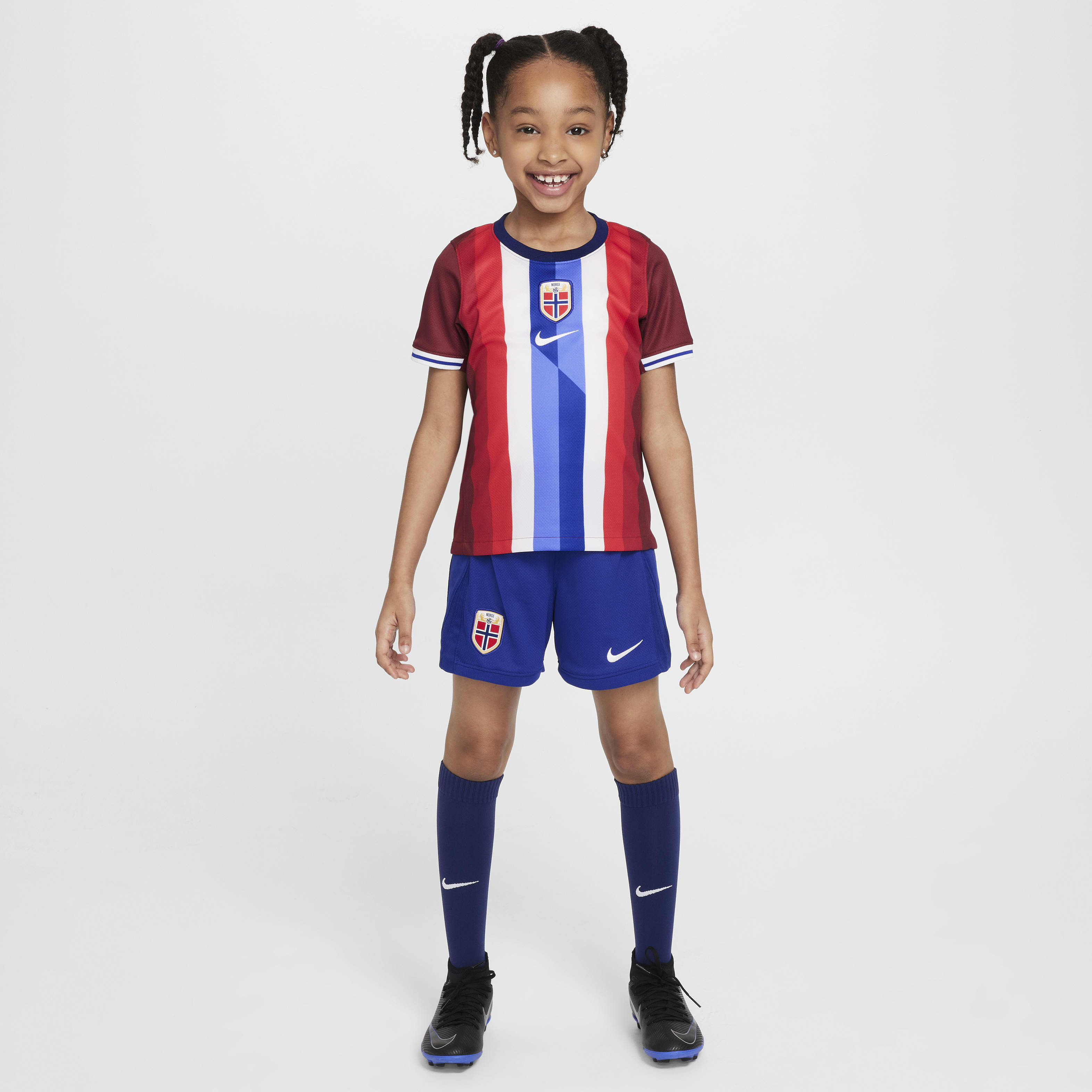 Nike Norway 2024 Stadium Home Younger Kids' Nike Dri-FIT Football ...
