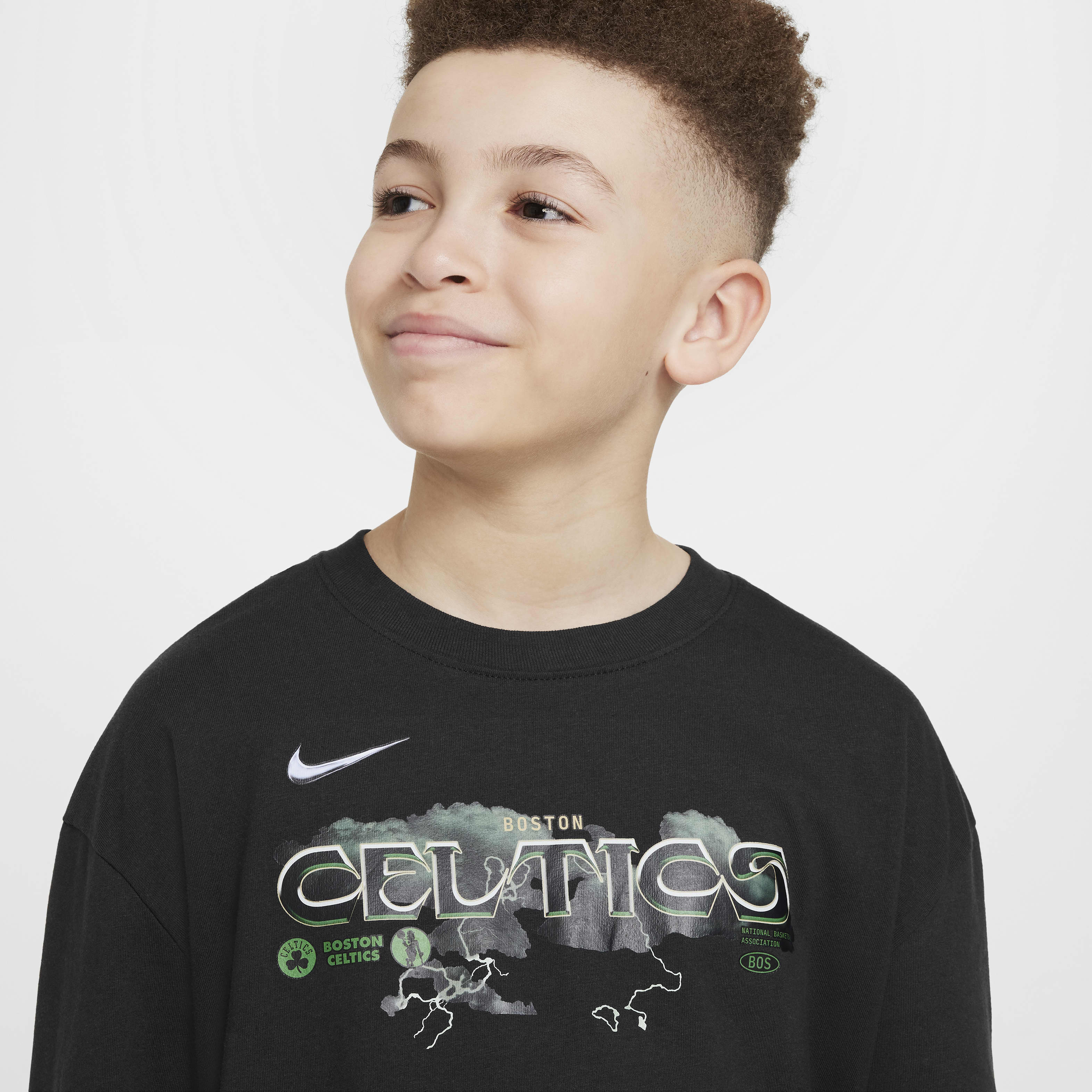 Nike Boston Celtics Essential Older Kids' (Boys') Nike NBA Max90 Long ...