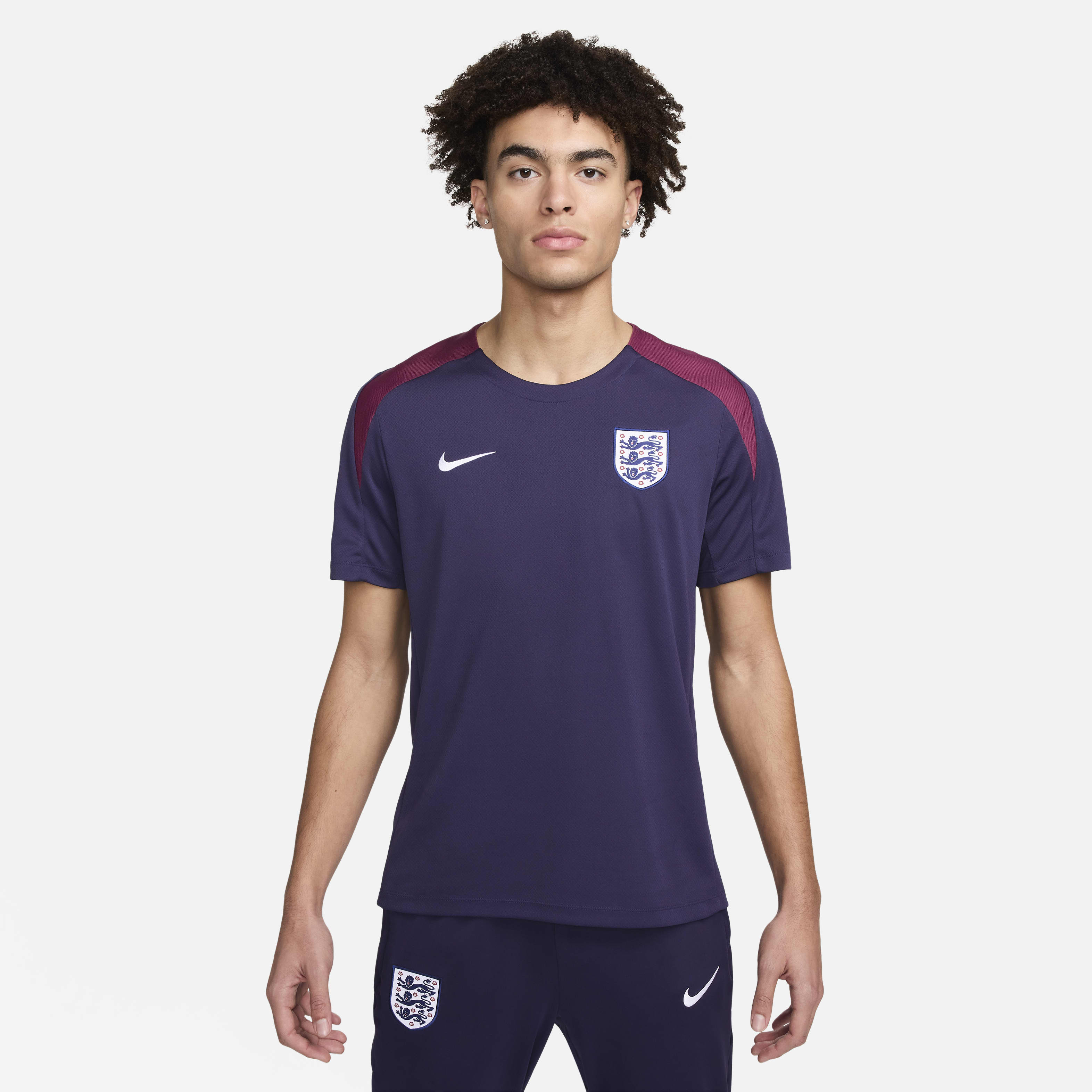 Nike England Strike Men's Nike Dri-FIT Football Short-Sleeve Knit Top ...