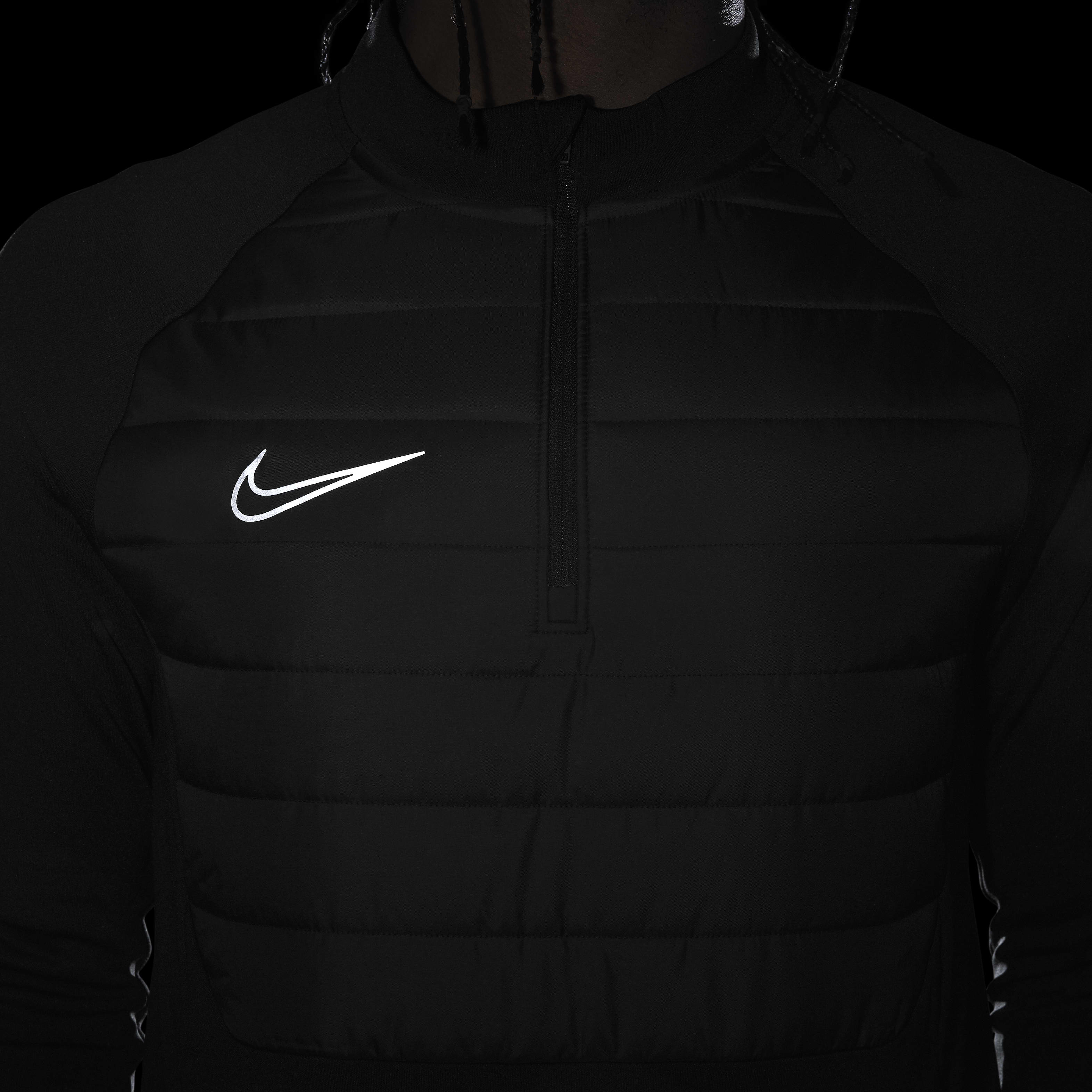 Nike Academy Winter Warrior Men's Therma-FIT 1/2-Zip Football Top ...