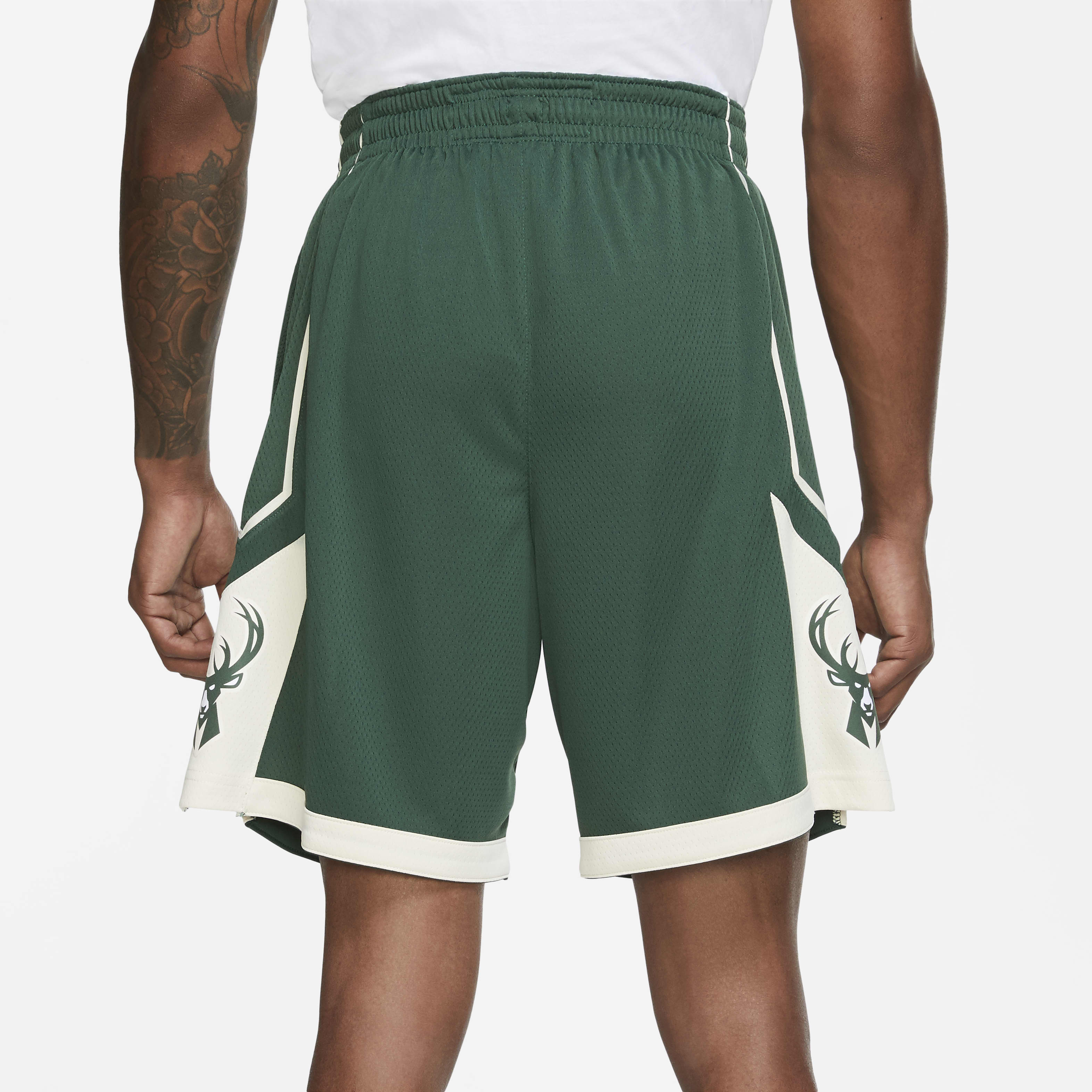 Nike Milwaukee Bucks Icon Edition Men's Nike NBA Swingman Shorts | King ...
