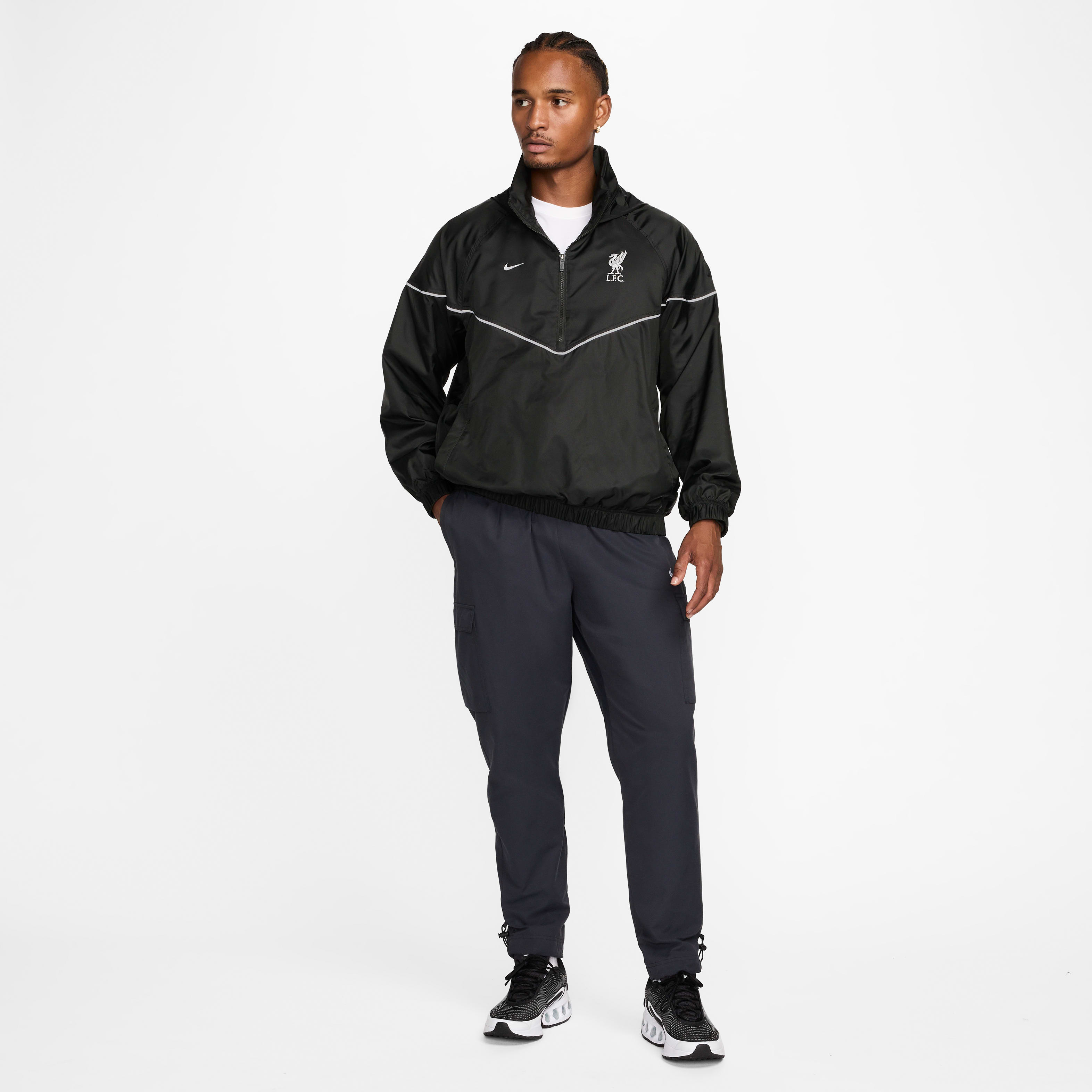 Nike Liverpool F.C. Windrunner Men's Nike Football Anorak Jacket | King ...