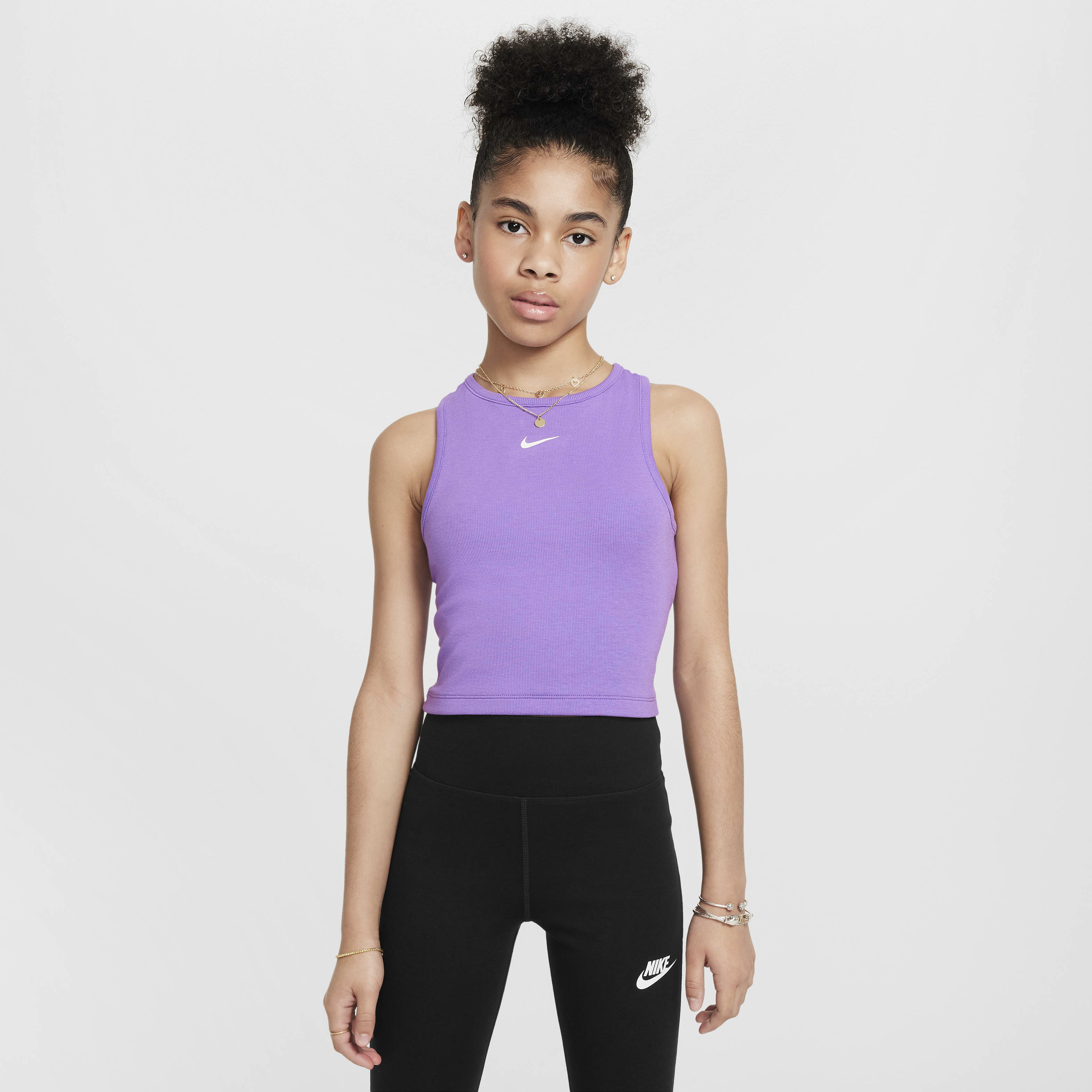 Nike Sportswear Girls' Ribbed Tank Top | King's Cross