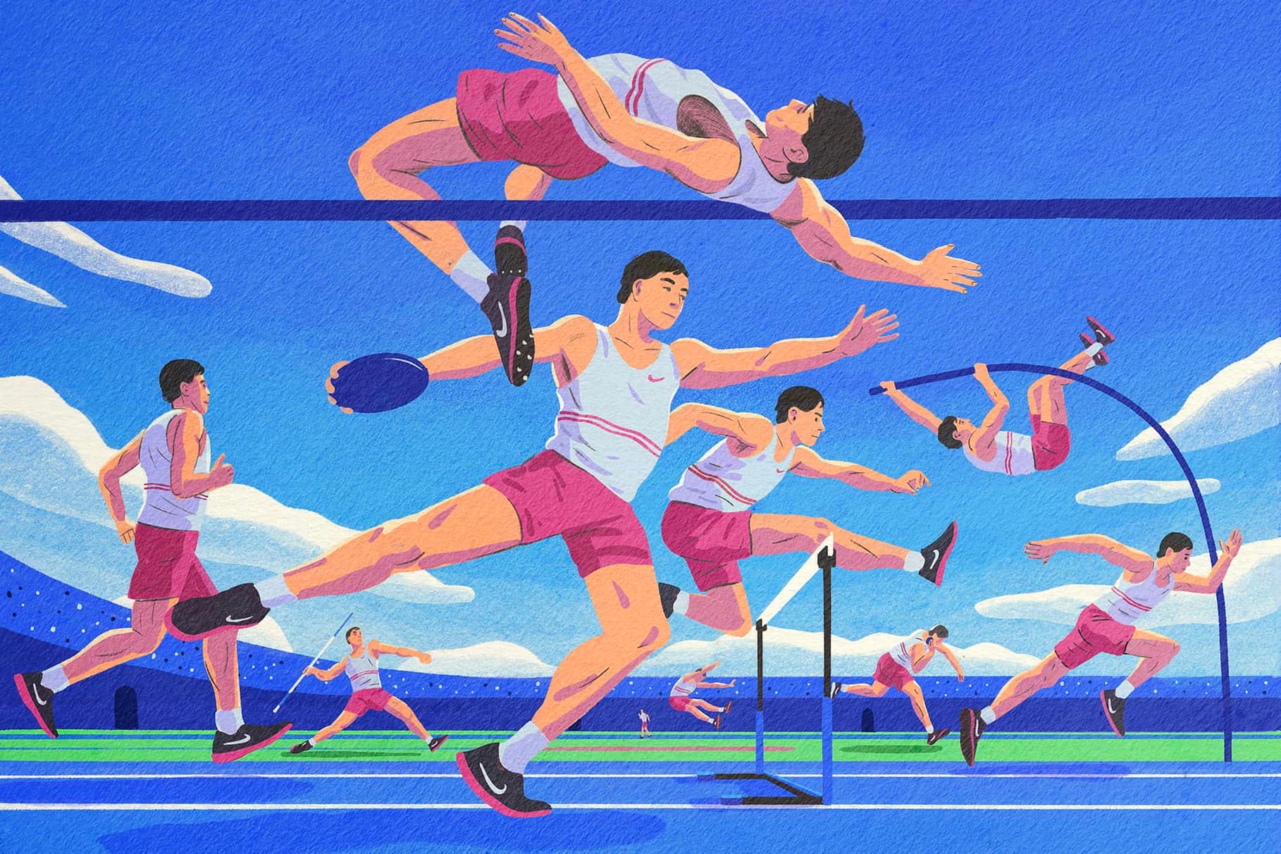 Tout ce qu'il faut savoir sur le décathlon en athlétisme. Nike CA