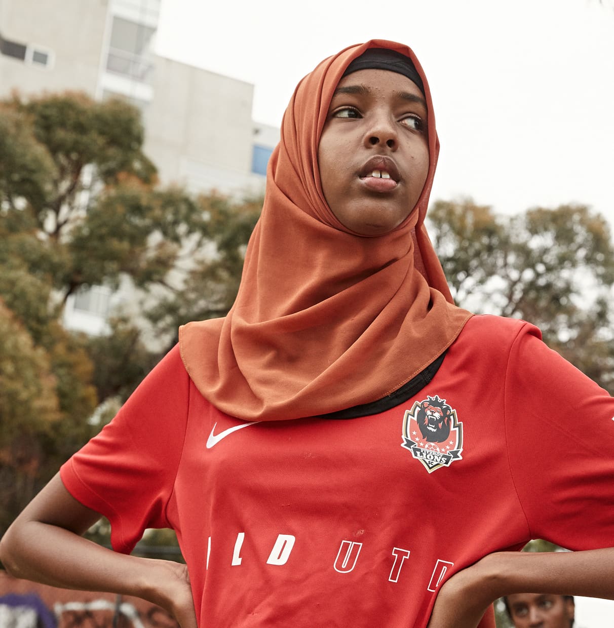 Fitzroy Lions SC. Nike BG
