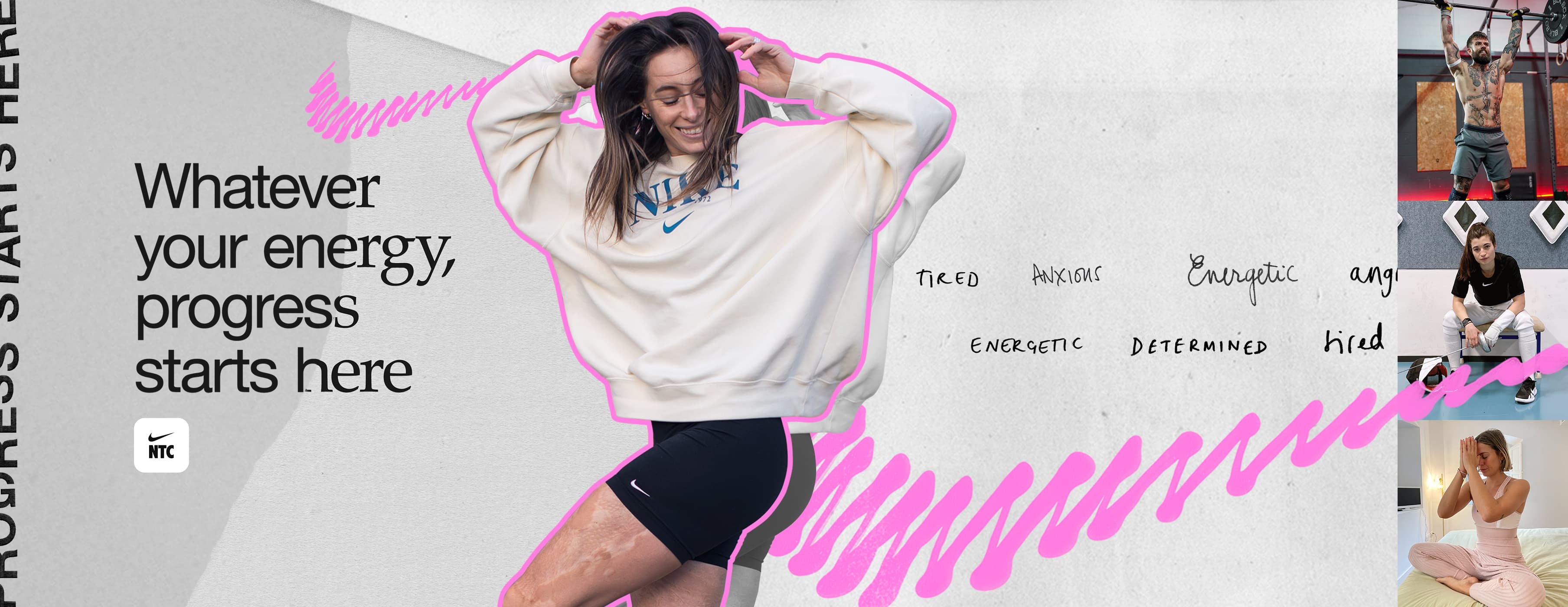 Application Nike Training Club NTC. Nike FR