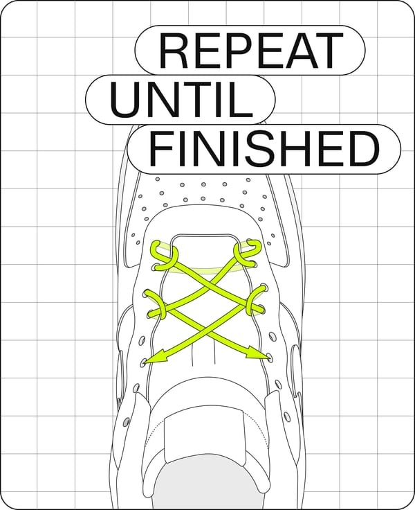 Transform your kicks with fresh lacing patterns. Nike BE