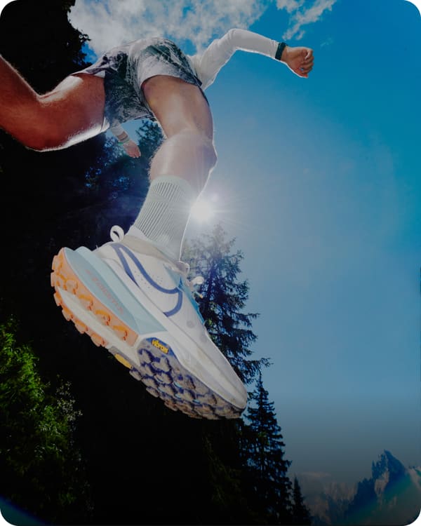 Running home. Nike CA