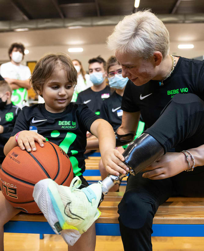 Nike Mission, unterstützt von Athlet:innen. Nike CH