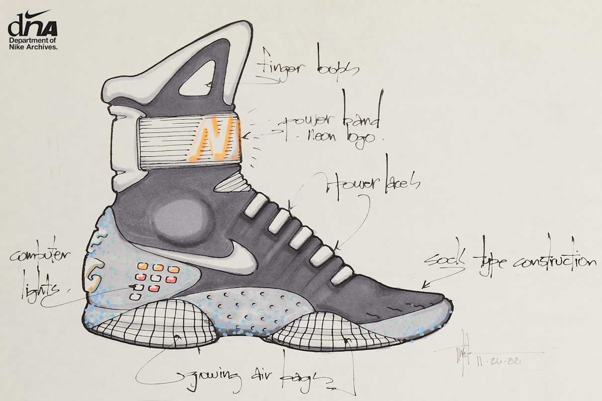 Dagli archivi: l'evoluzione di Nike Air Mag. Nike CH