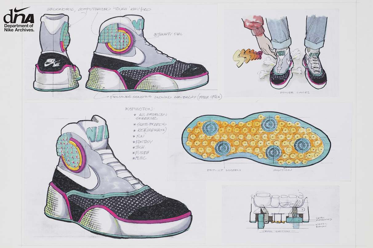 Dagli archivi: l'evoluzione di Nike Air Mag. Nike CH