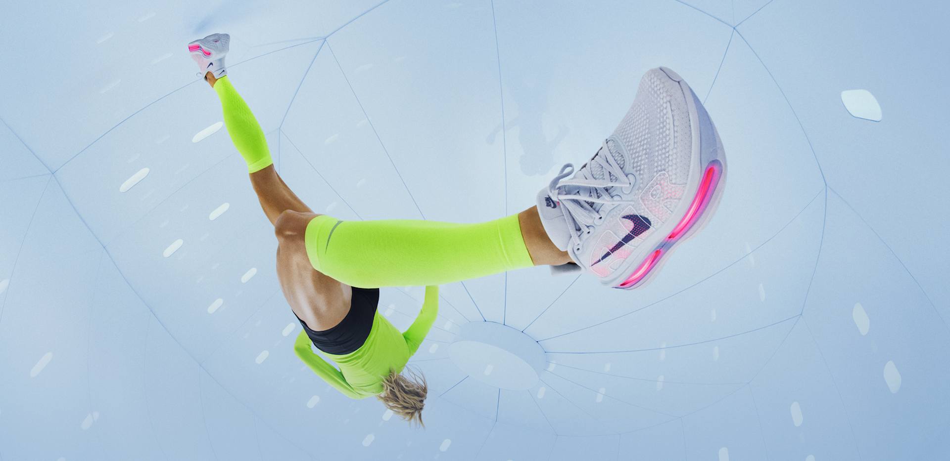 Running sur route Nike. Nike LU