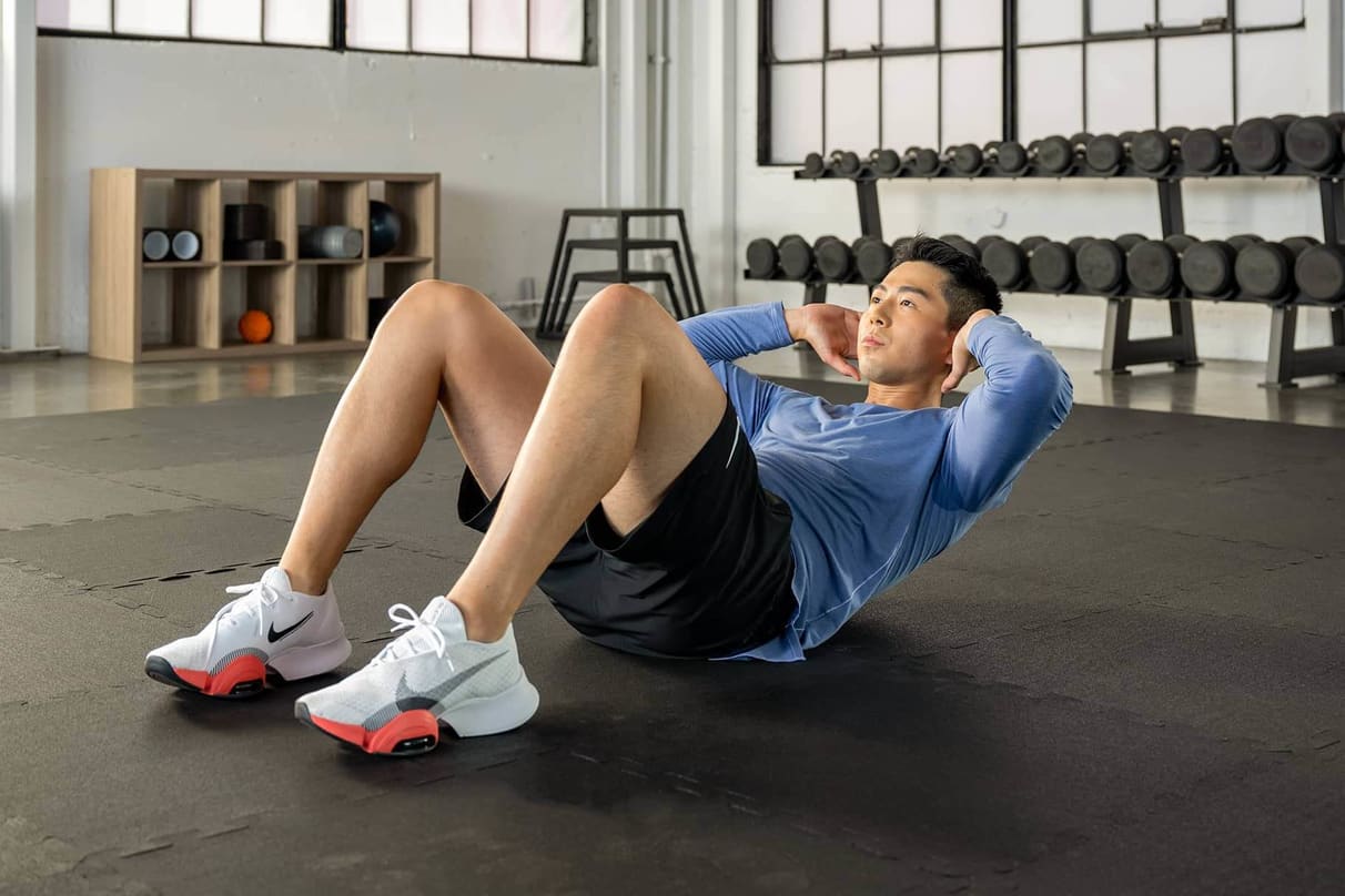 El entrenamiento abdominal rápido que los entrenadores prefieren. Nike MX