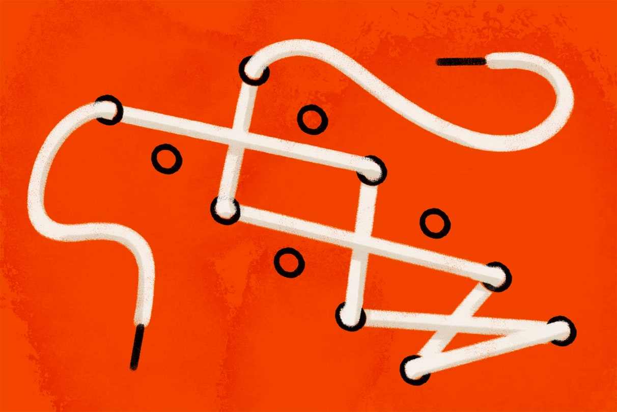 De vijf beste vetertechnieken voor hardloopschoenen. Nike BE