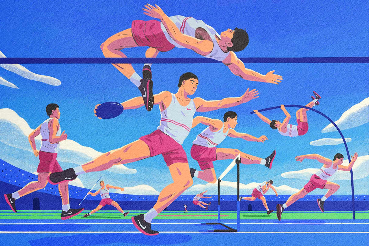 Todo lo que debes saber del decatlón en atletismo. Nike MX