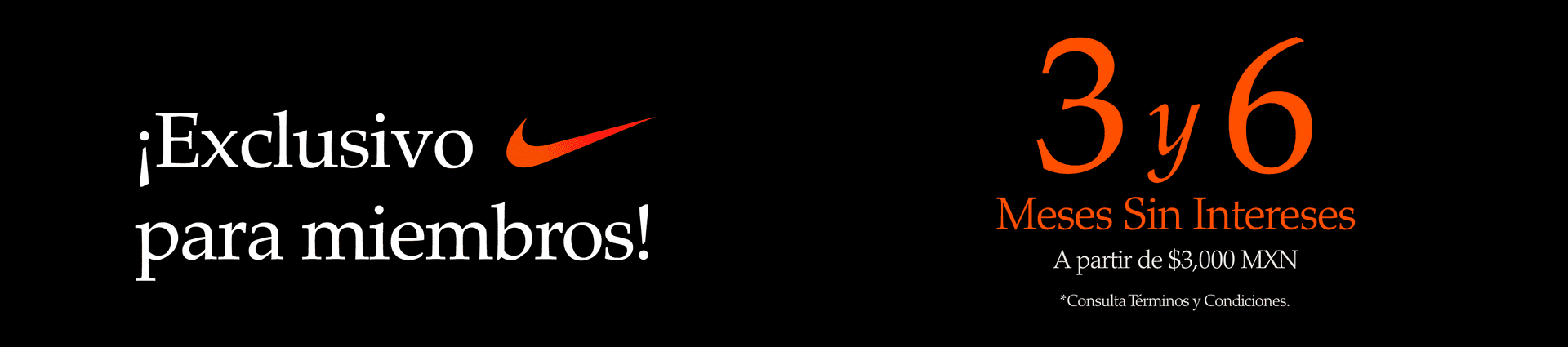 Sitio web oficial de Nike. Nike MX